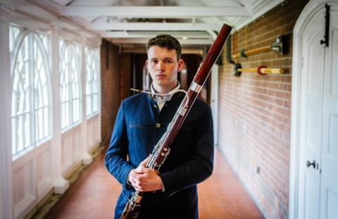 Robinson alumnus Francis Bushell performing as a soloist with the ...
